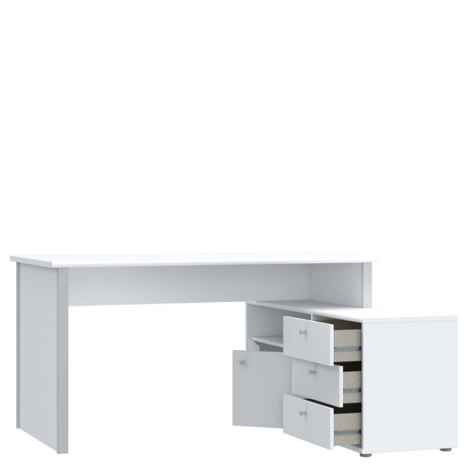 Biurko z komodą TEMPRA2 - T2KB231L-C734 - Meble FORTE