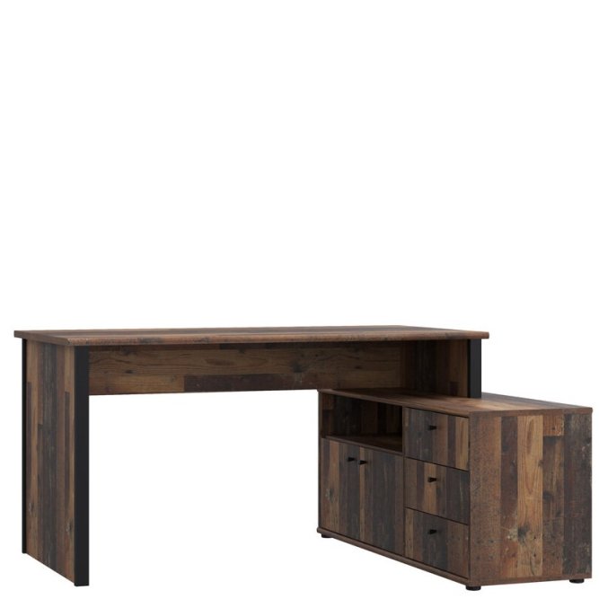 Biurko z komodą TEMPRA2 - T2KB231L-M800 - Meble FORTE